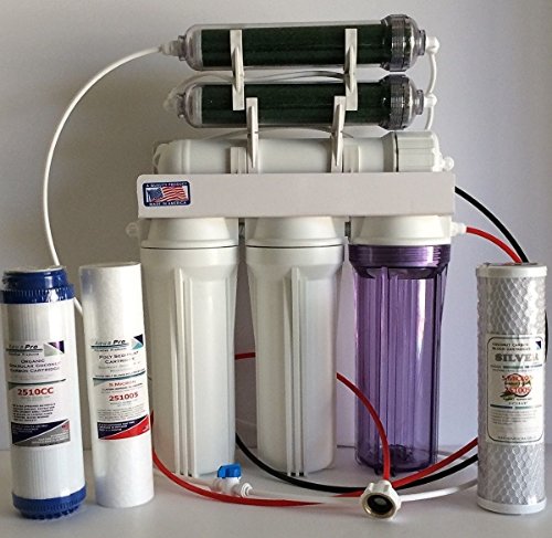 6 STAGE Aquarium Reef Reverse Osmosis Water RO/DI 100 GPD MEMBRANE ...