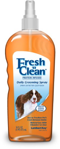 Fresh'n Clean Daily Pet Grooming Spray, 16-Ounce - Pet Lovers Center
