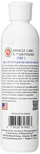 Miracle Care by Miraclecorp/Gimborn R-7 24-Gram Ear Powder for Dogs and ...