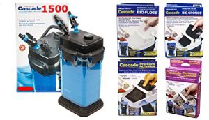 Penn Plax Cascade 1500 Canister Filter Pro Package - Pet Lovers Center
