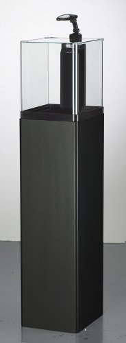 Aquatop Zen Nano Glass Aquarium Fish Tank ZN-3G Black 2.6 Gallons - Pet ...