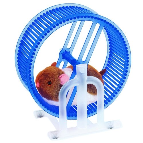 Happy Hamster Pet with WHEEL RUNNER Battery Operated Kid's Toy - Pet ...